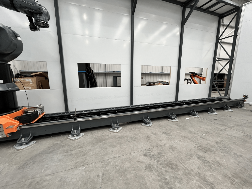 Bringing Track Levelling In-House, with the Easy-Laser | CNC Robotics